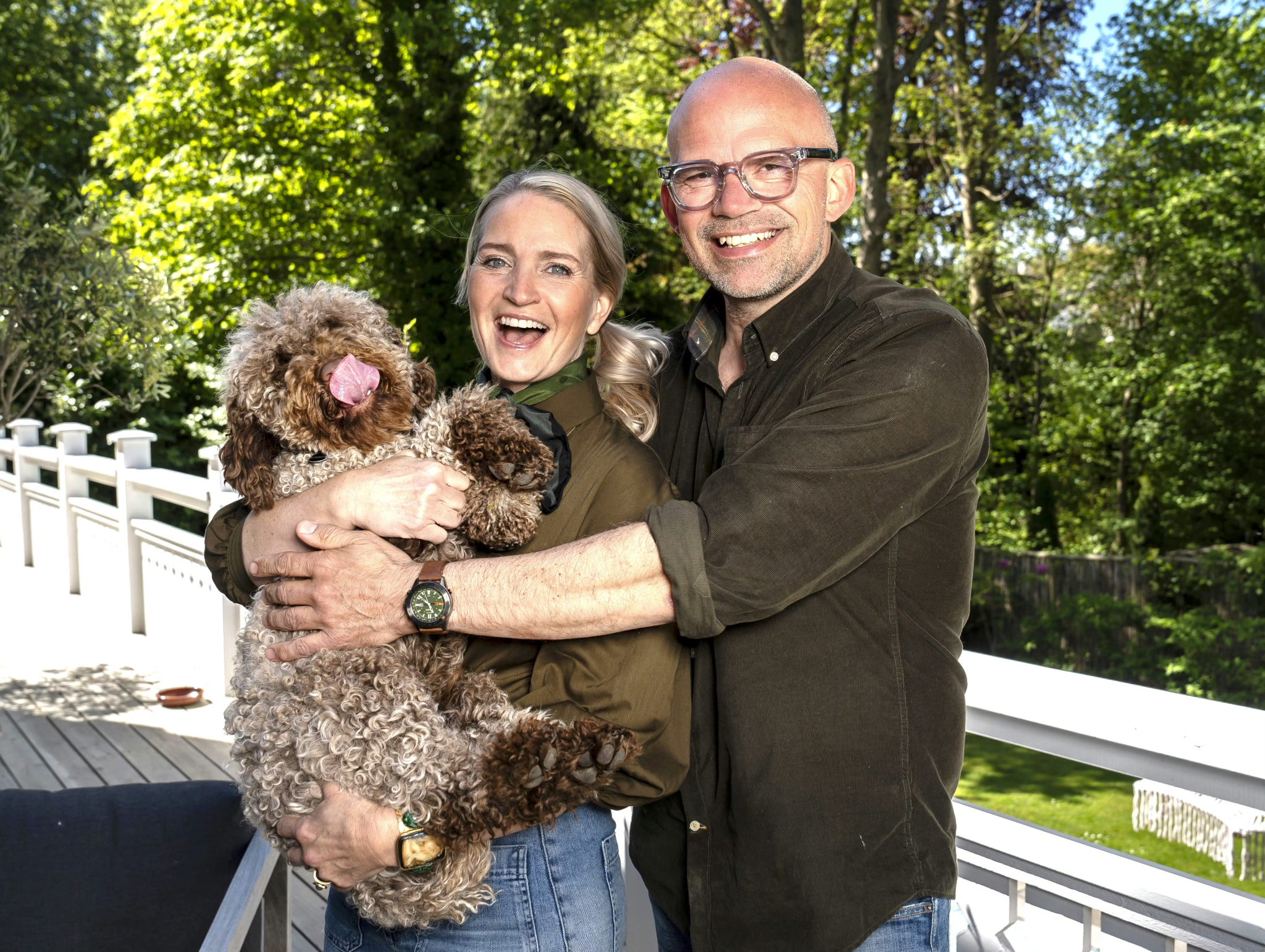 Annette Heick og Jesper Vollmer har overtaget nyt hus, der stadig er ...